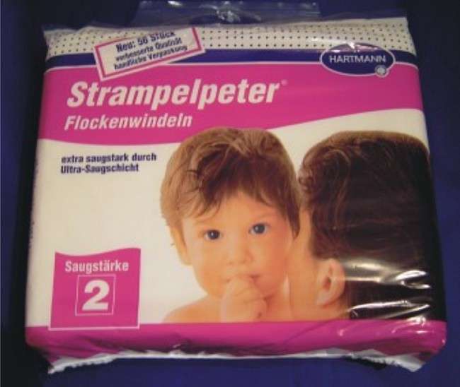 1486201-06, Strampelpeter Flockenwindeln, extra saugstark, 6 Stück ...